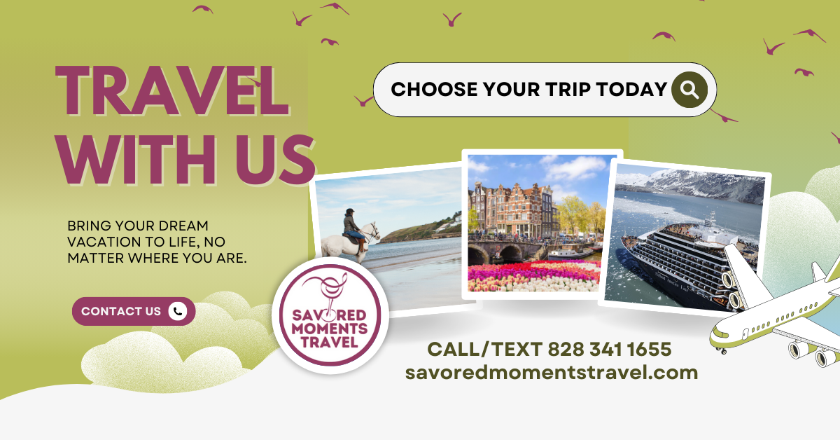 Book Trips - Savored Moments Travel